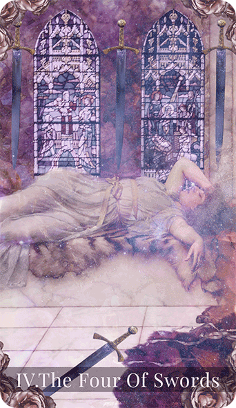 Four Of Swords - Tarot Cards - Auntyflo.com