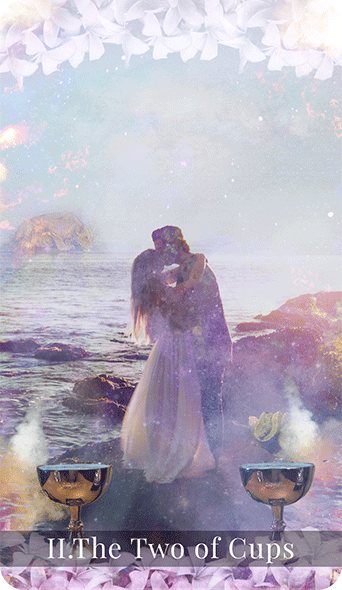 The Two of Cups Tarot Card Meaning | Auntyflo.com